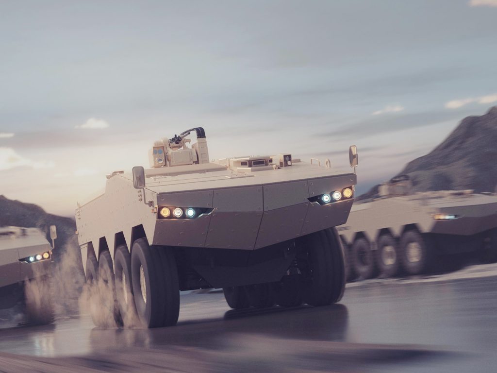 TIGON wheeled armored vehicle - DEFENSEINDUS | Quote Request ...